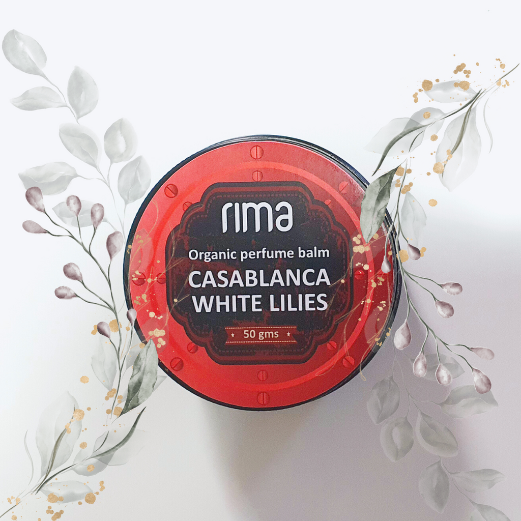 RIMA Casablanca White Lilies Perfume Balm - 50 gms – erda.co.nz