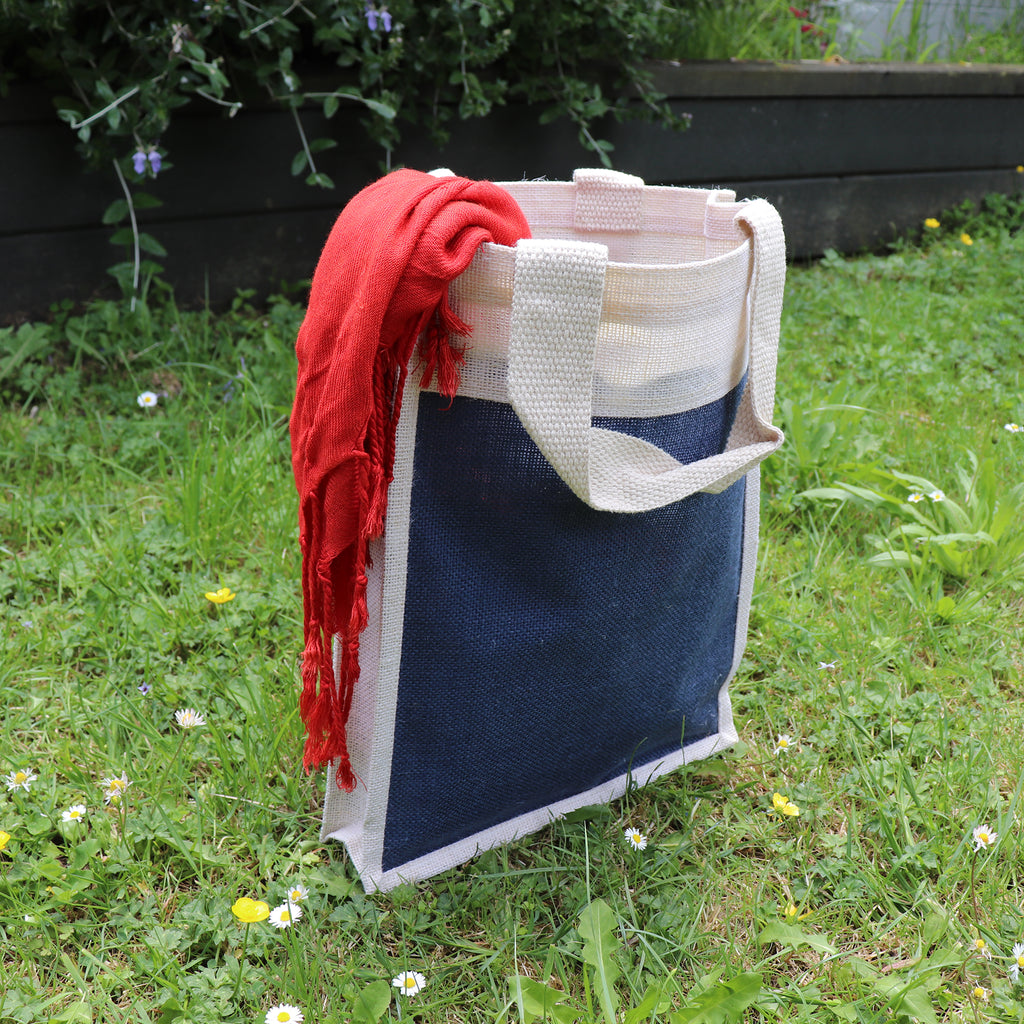 Jute Hand Bags - Click on drop-down for more variants – erda.co.nz