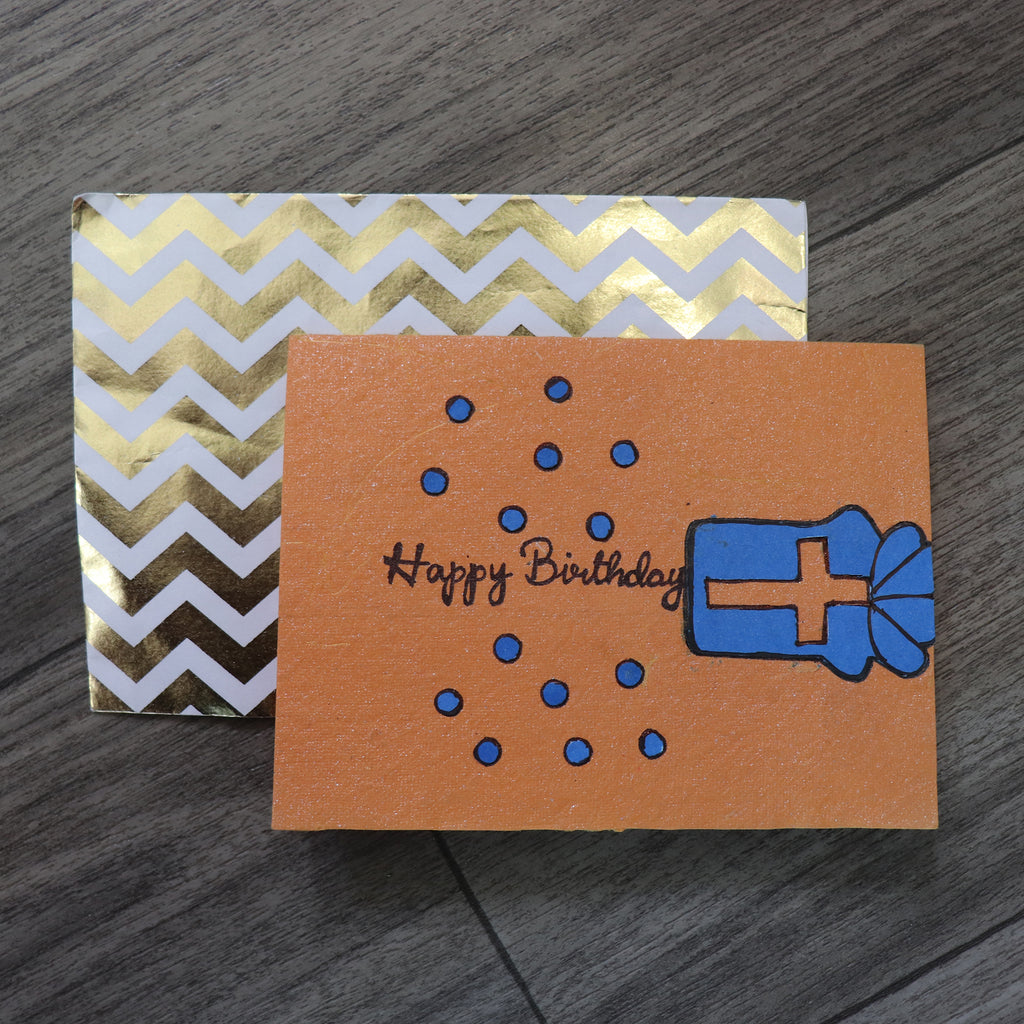 Handmade Birthday card - Happy Birthday greeting card – erda.co.nz